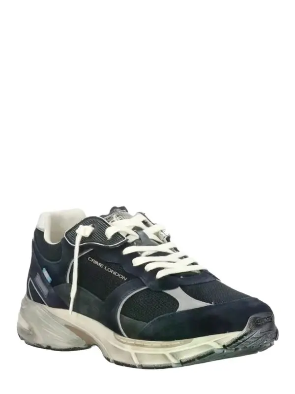 CRIME LONDON Fugitive 9094 Panelled Sneakers - Blue