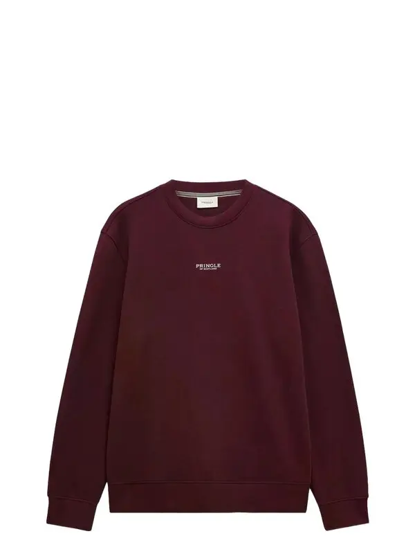 Pringle Of Scotland Crew Neck Sweatshirt - Red