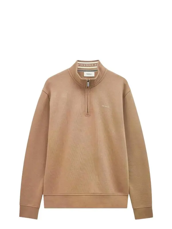 Pringle Of Scotland Zip Track Jumper - Neutrals