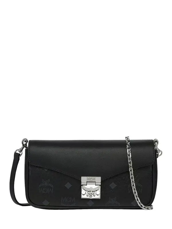 Mcm Tracy Shoulder Bag - Black