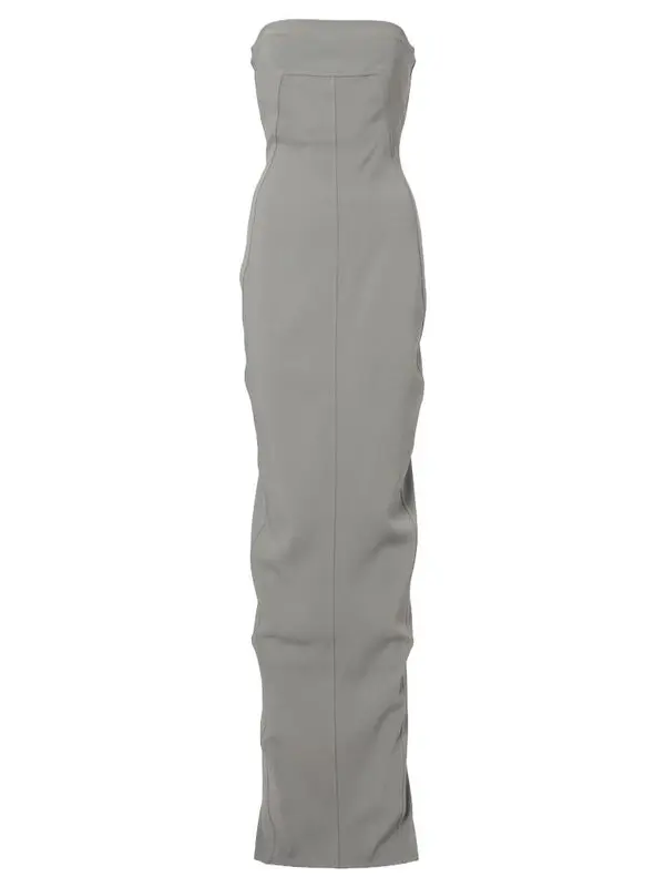 Rick Owens Bustier Gown - Grey