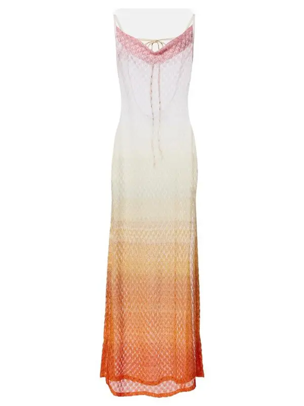 Missoni Wave Lame Beach Cover-up - Multicoloured