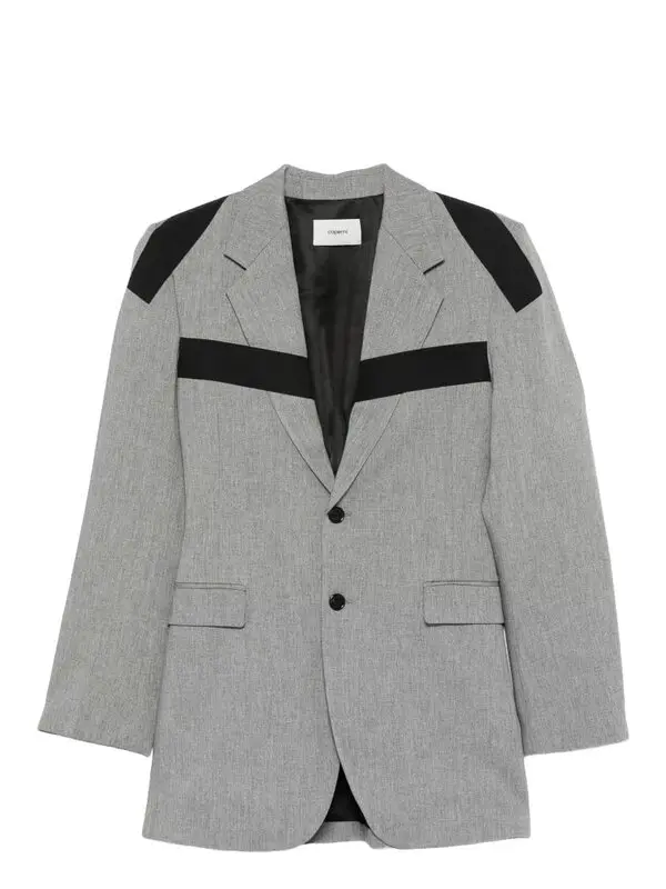 Coperni Taped Tailored Jacket - Grey