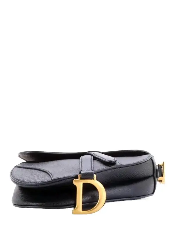Dior Saddle Handbag - Black