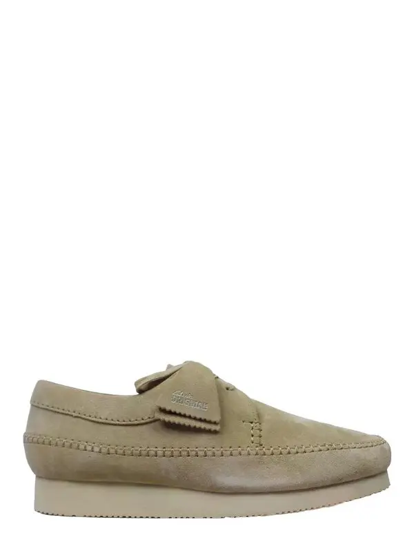 Clarks Suede Lace-up Derby Shoes - Neutrals