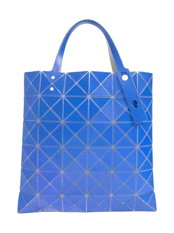 Issey Miyake Shopper Geometric-panel Tote Bag - Blue