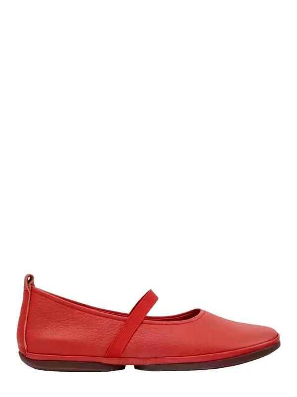 Camper Nina Elasticated Ballerina Flats - Red