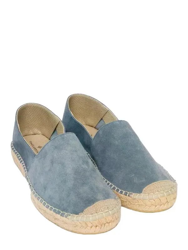 Tagliatore Suede Espadrille - Blue