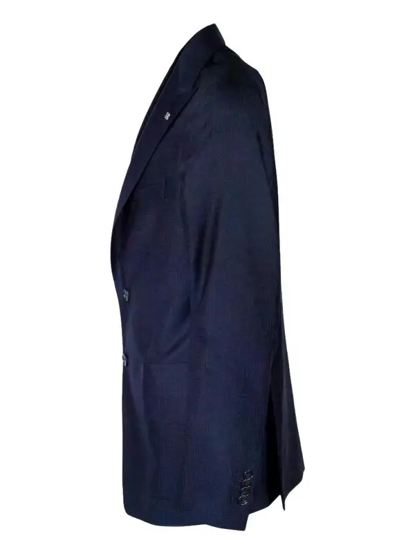 Tagliatore Single-breasted Blazer - Blue