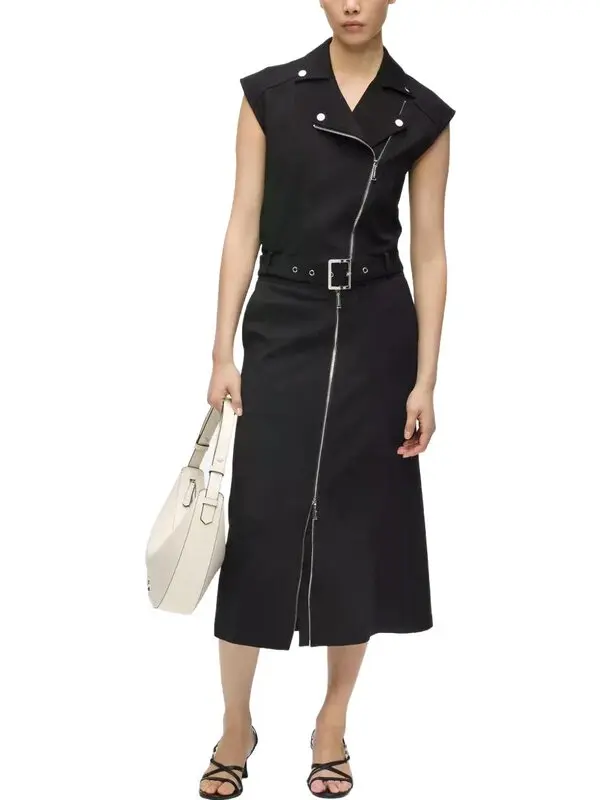 Karl Lagerfeld Zip-fastening Midi Skirt - Black