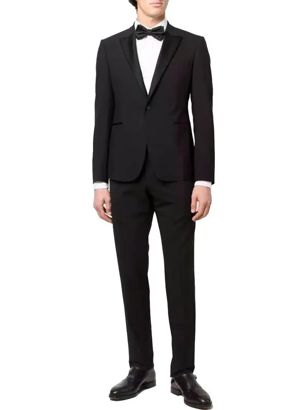 Emporio Armani Jacket And Trouser Suit - Black