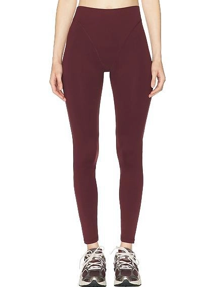 NORBA Accent Legging - Maroon