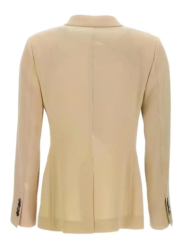 Alberto Biani Double-breasted Flap Blazer - Neutrals