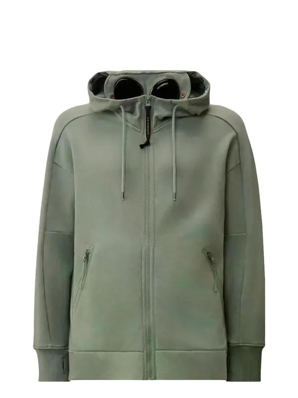 C.P. COMPANY Zip-fastening Hoodie - Blue