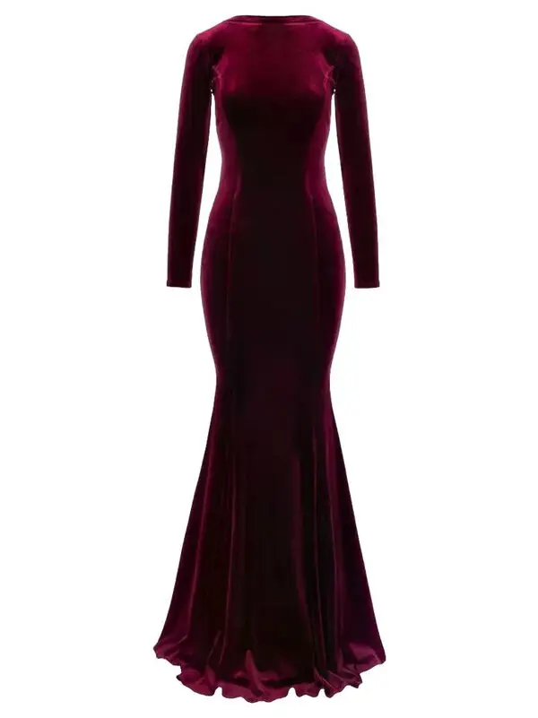 ROSERRY Melbourne Long-sleeve Gown - Red