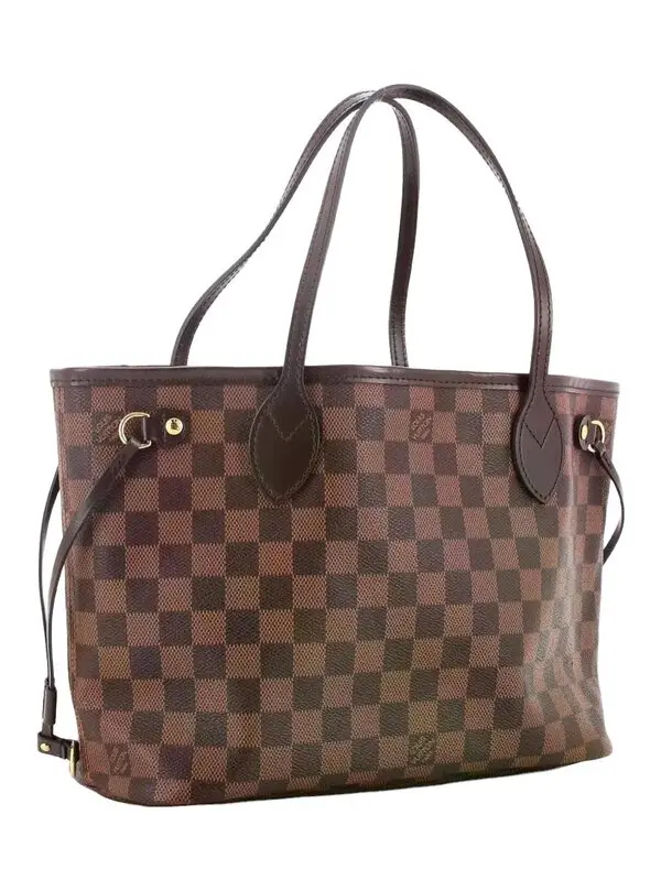 LOUIS VUITTON Damier Pm Tote Bag - Brown