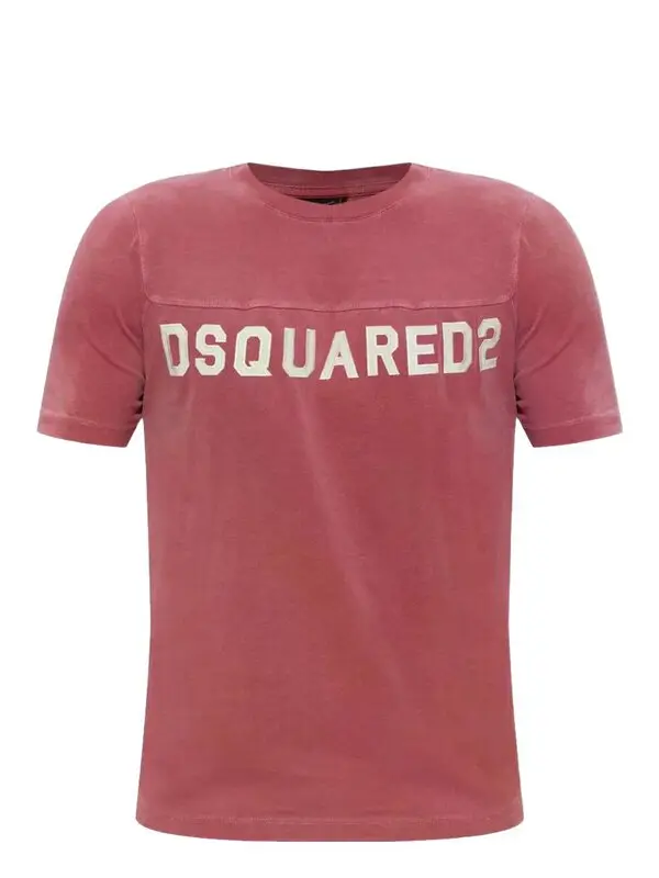 Dsquared2 Cool Football Logo-detail T-shirt - Red