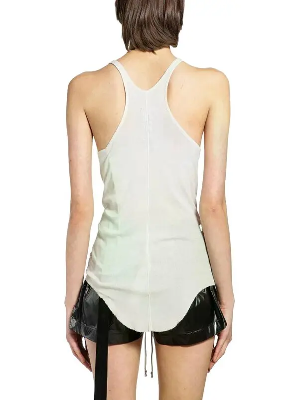 Rick Owens Racer-back Tank Top - White