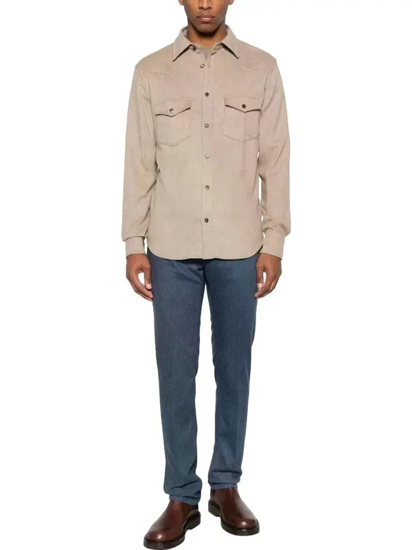 Jacob Cohen Long-sleeve Shirt - Neutrals