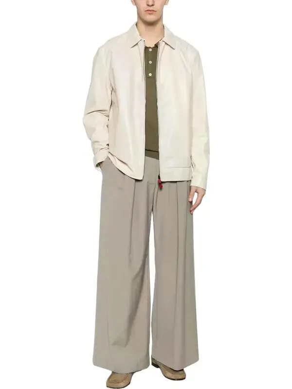 Kiton Zip-fastening Welt-pockets Reversible Jacket - Neutrals
