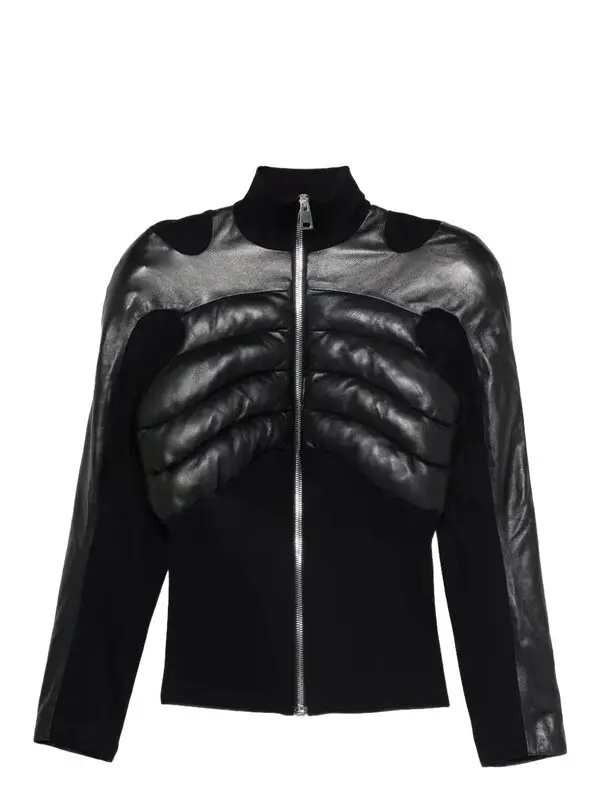 VICTOR CLAVELLY Padded Zip-up Jacket - Black