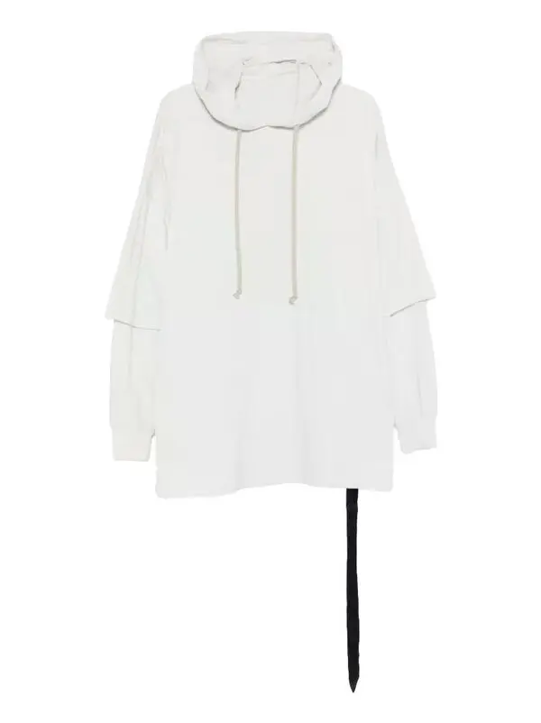 Rick Owens Long-sleeve Hoodie - Neutrals