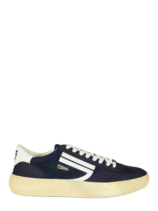 PURAAI 101 Logo Patch Sneakers - Blue