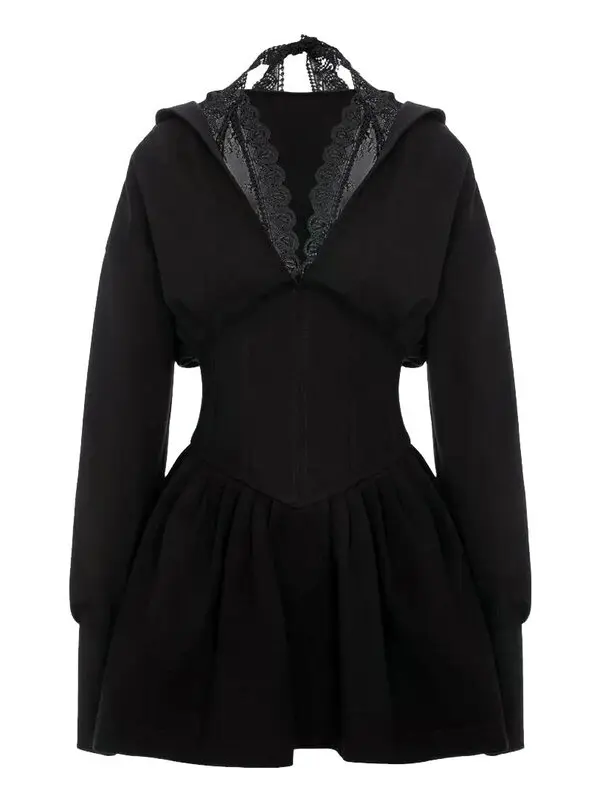 HAMZA Karol Cocktail Dress - Black