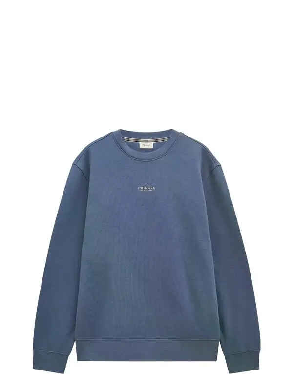 Pringle Of Scotland Crew Neck Sweatshirt - Blue