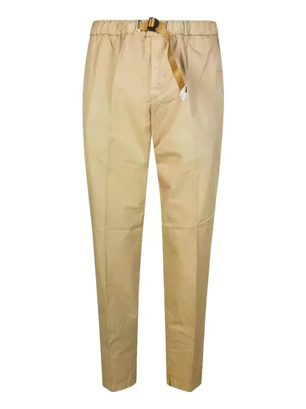 WHITE SAND Belt Trousers - Neutrals