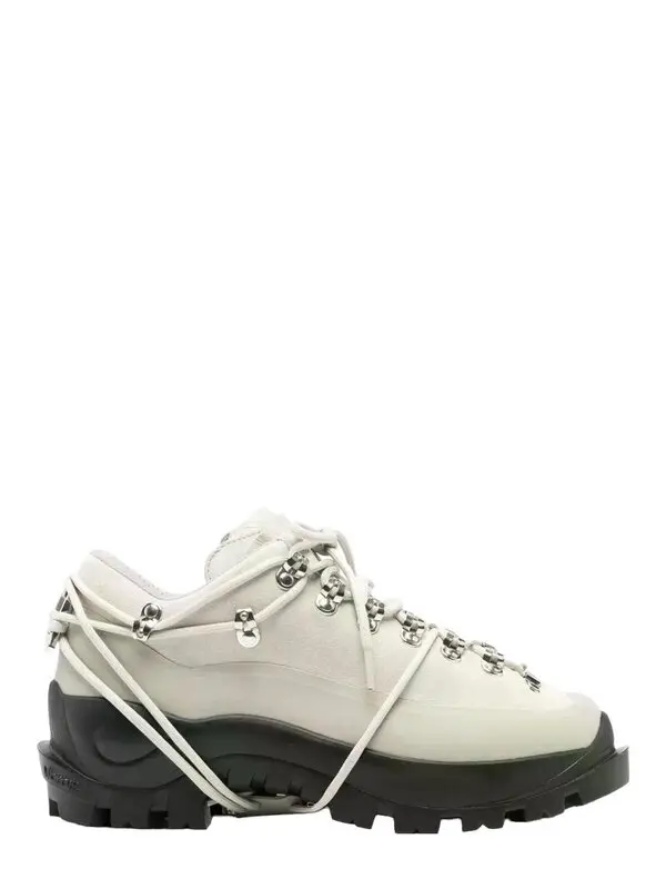 HELIOT EMIL Lace-up Lug Sole Boots - Neutrals