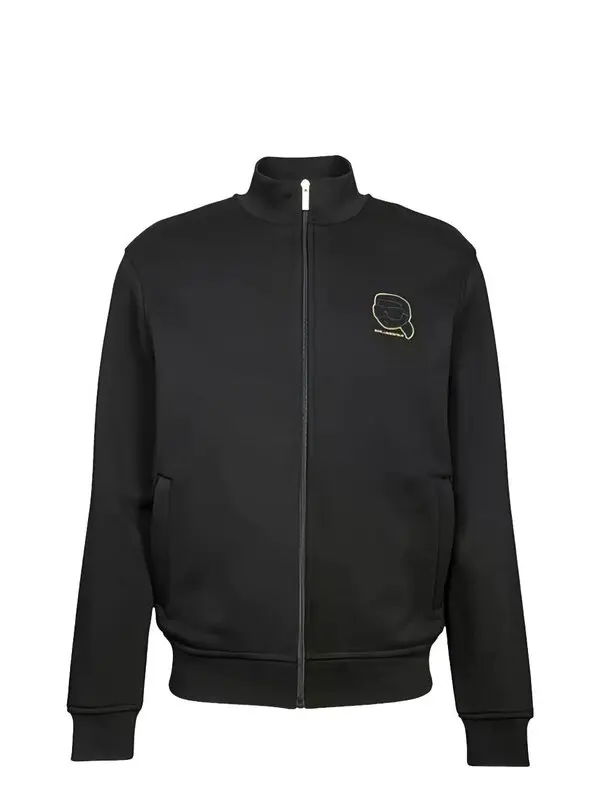 Karl Lagerfeld Zip Jacket - Black