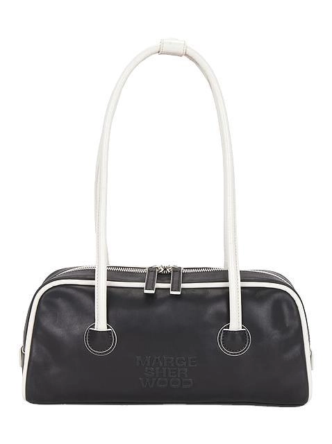 MARGESHERWOOD Soft Baguette Shoulder Bag - Grey
