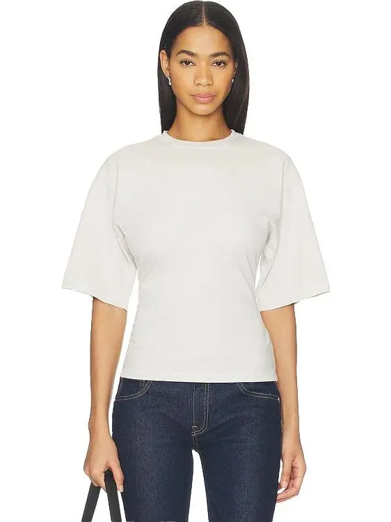 AGOLDE Storey Tee Shirt - Beige