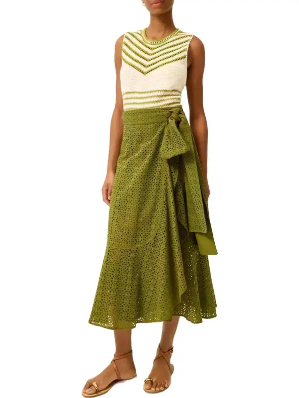 MARIE OLIVER Striped Tank Top - Neutrals