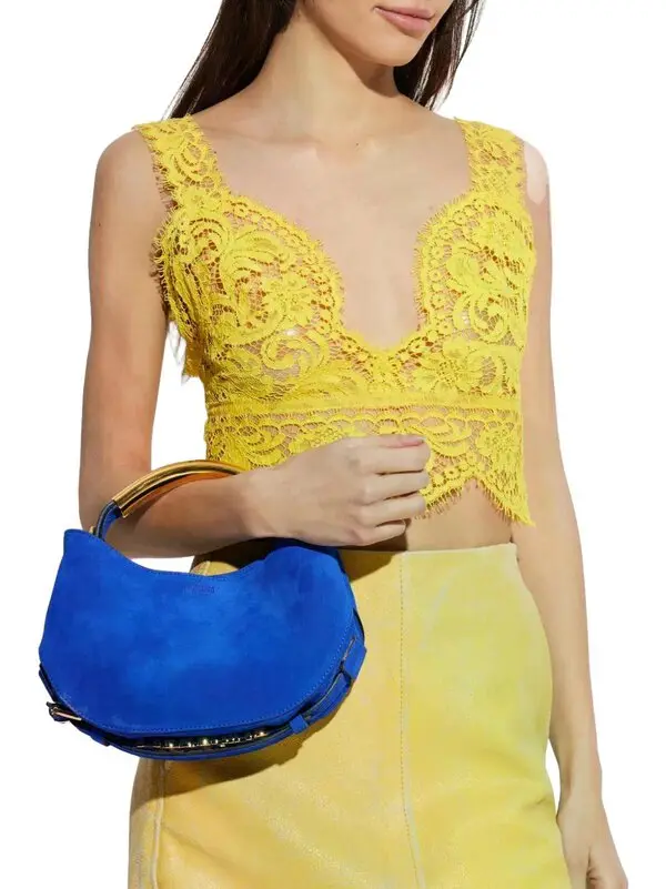 Moschino Small Handle Me Tote Bag - Blue