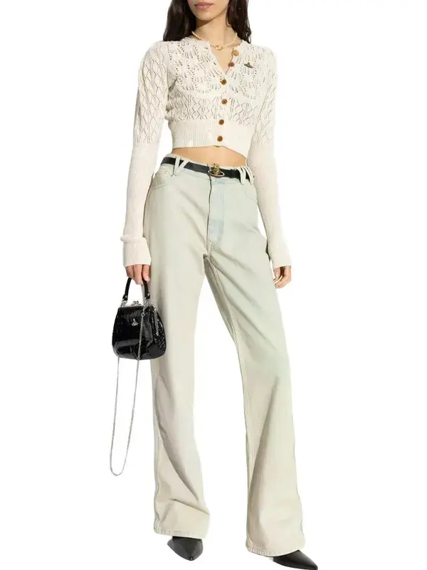 VIVIENNE WESTWOOD Belt-looped Jeans - Neutrals