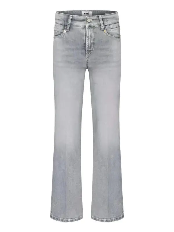 CAMBIO Five-pocket Flared Jeans - Grey