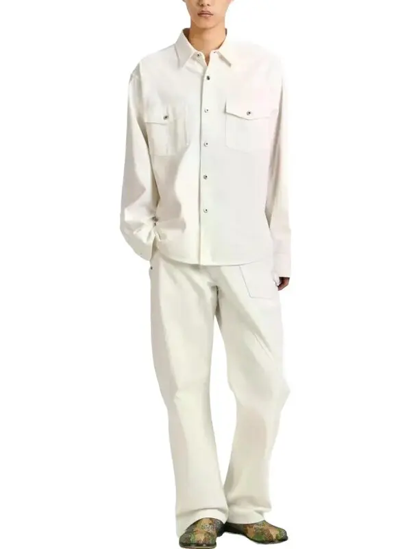 JW Anderson Chest-pocket Shirt - Neutrals