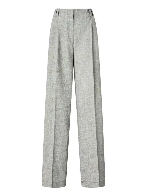 Pinko Wide-leg Trousers - Grey