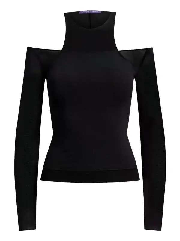 Ralph Lauren Maxine Layered Racerback Top - Black