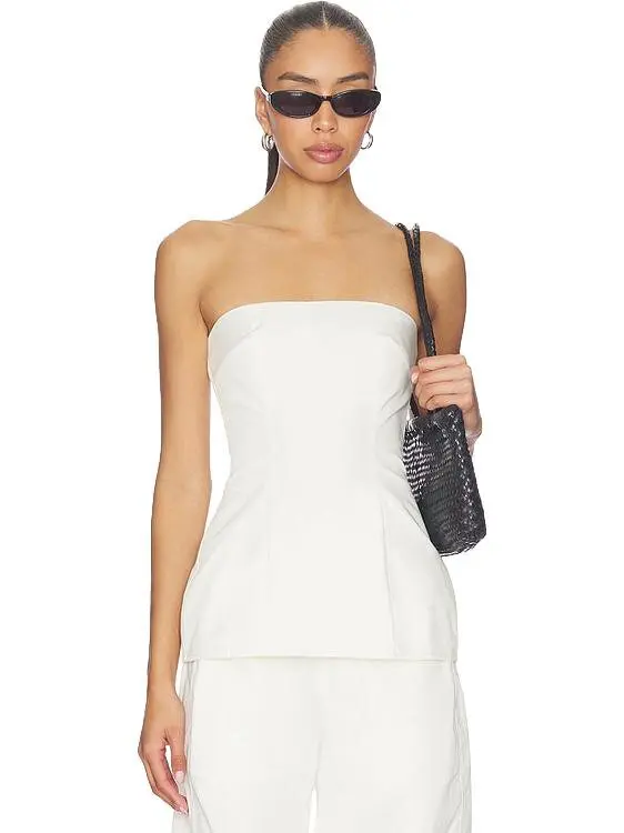 EAVES Nadia Top - White