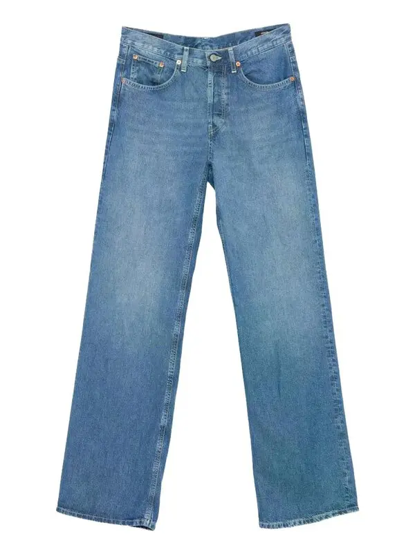 DONDUP Jacklyn" Tailored Wide-leg Trousers - Blue