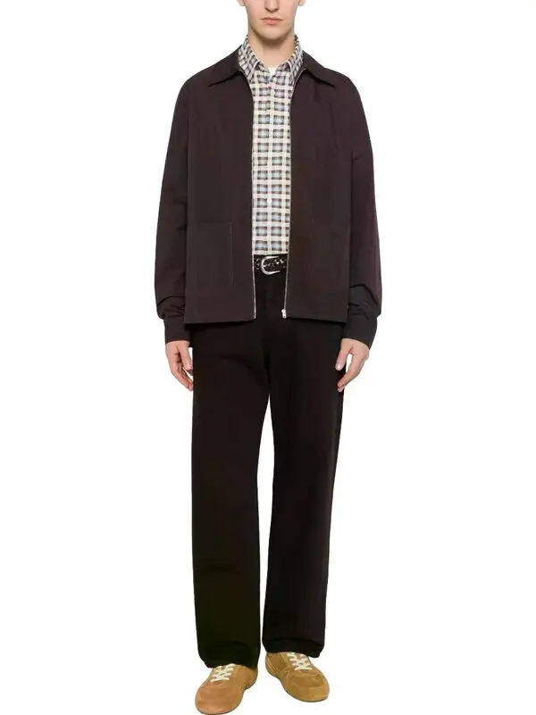 Nn07 Virgil Zip Pocket Jacket - Brown