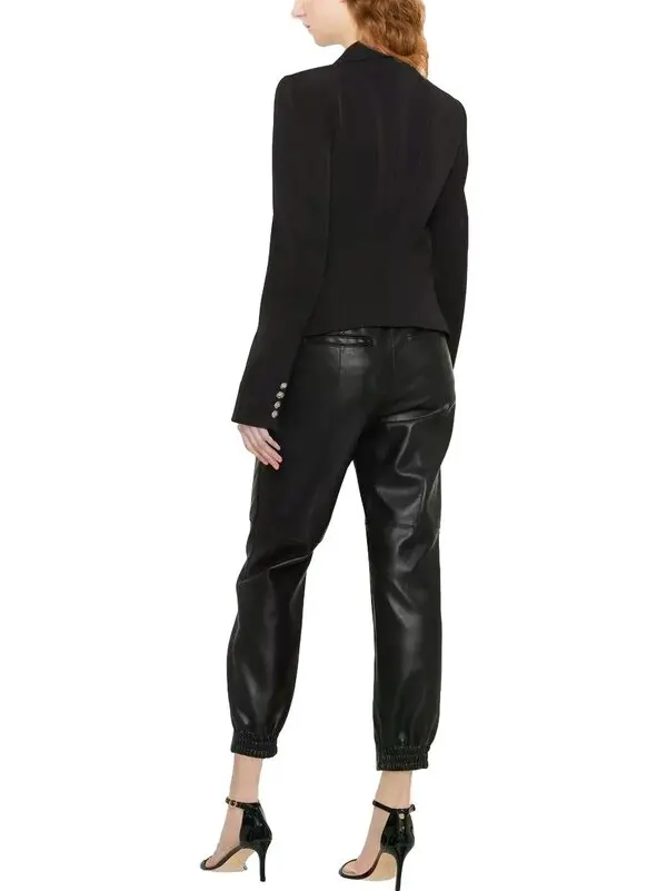 Philipp Plein Shawl Lapel Blazer - Black