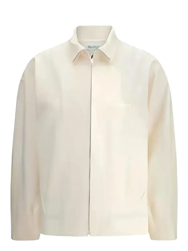 Max Mara Zip-up Jacket - Neutrals