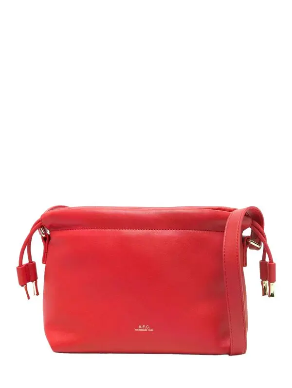 A.p.c. Mini Drawstring Crossbody Bag - Red