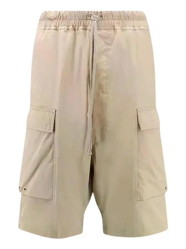 Rick Owens Cargo Pods Pocket Shorts - Neutrals