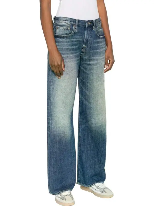 R13 D'arcy Loose Jeans - Blue