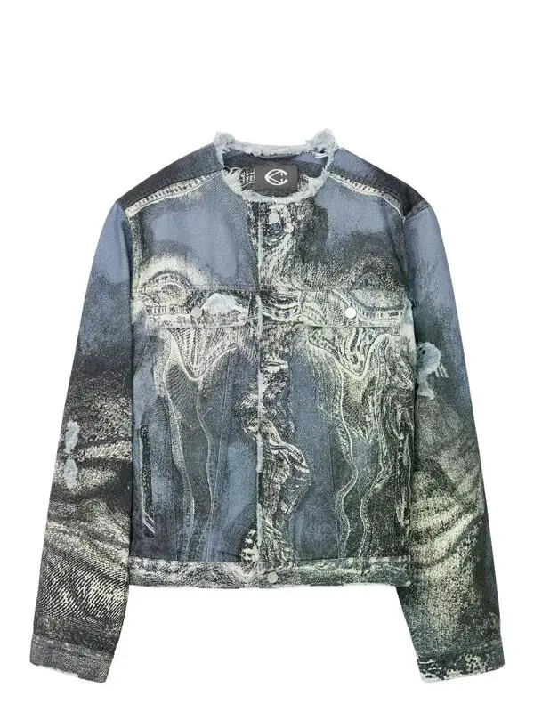 Camper Button-fastening Denim Jacket - Blue